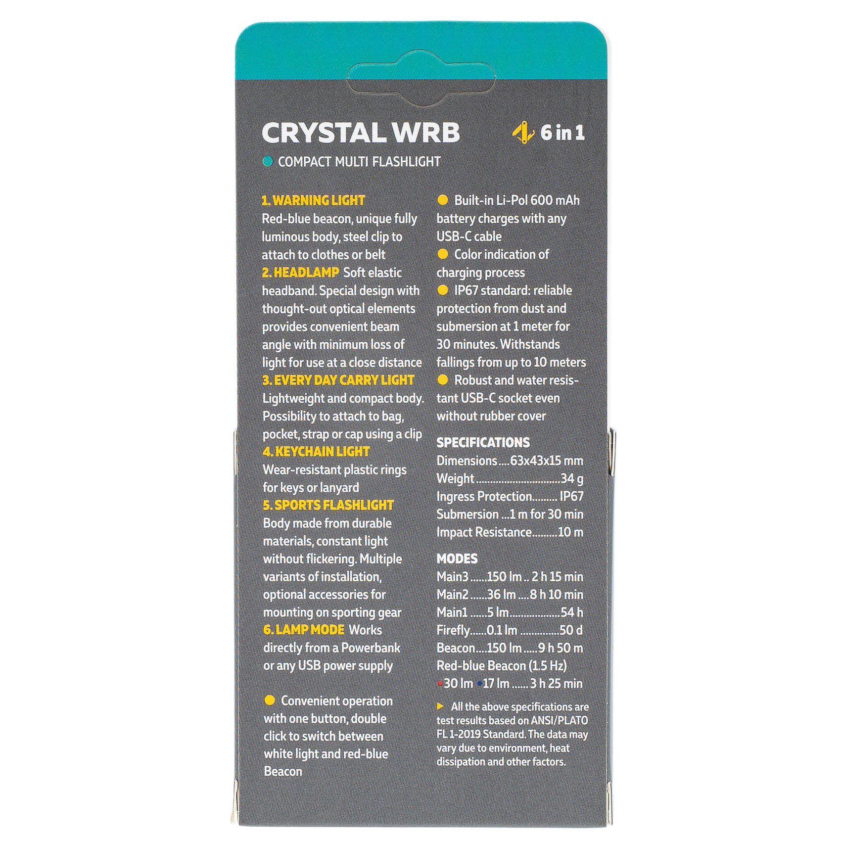 Фонарь Armytek Cristal WRB (синий) для охоты - купить в интернет ...