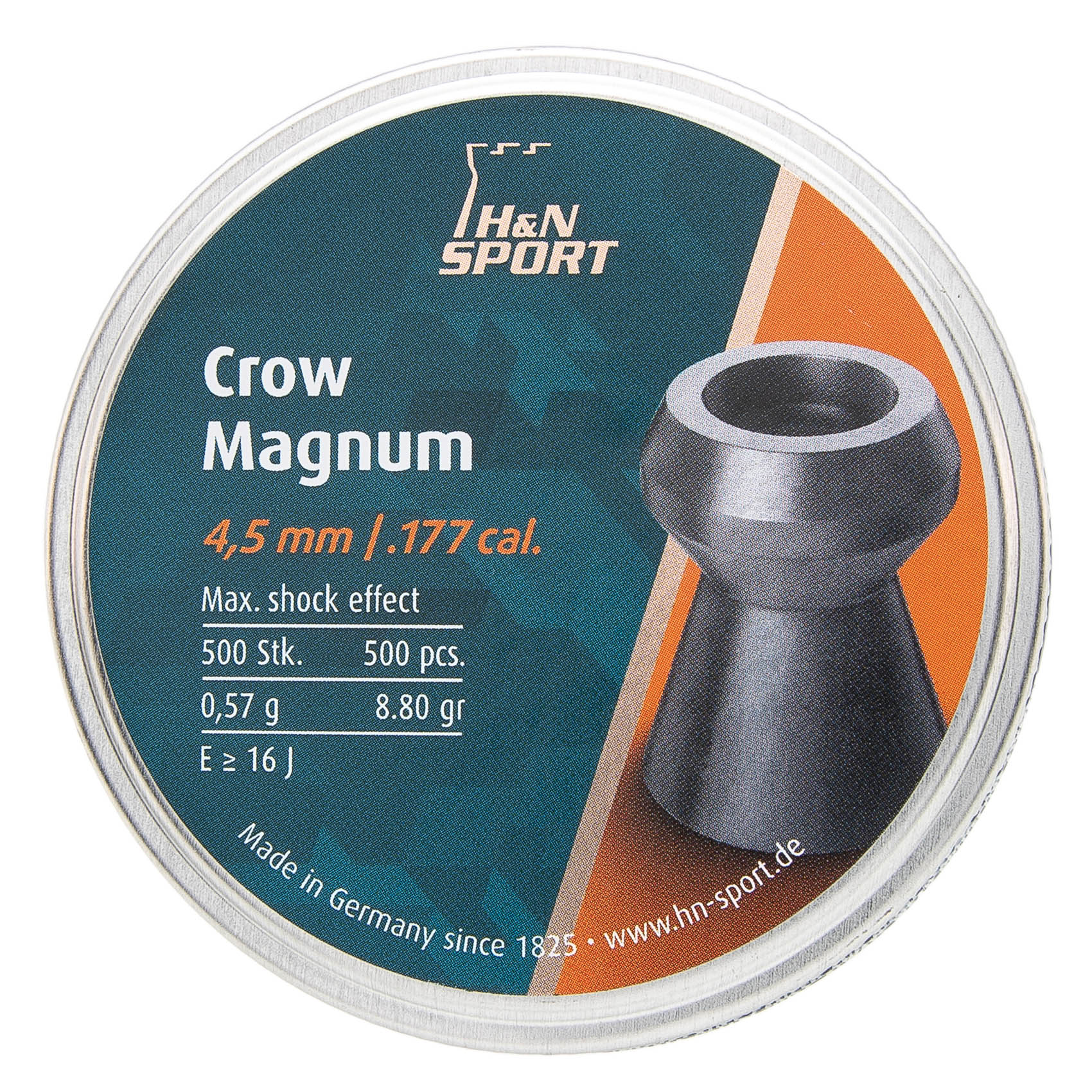 H&N Crow Magnum 4,5мм 0,60г (в уп.500шт) - цена 1 270 руб. в интернет ...