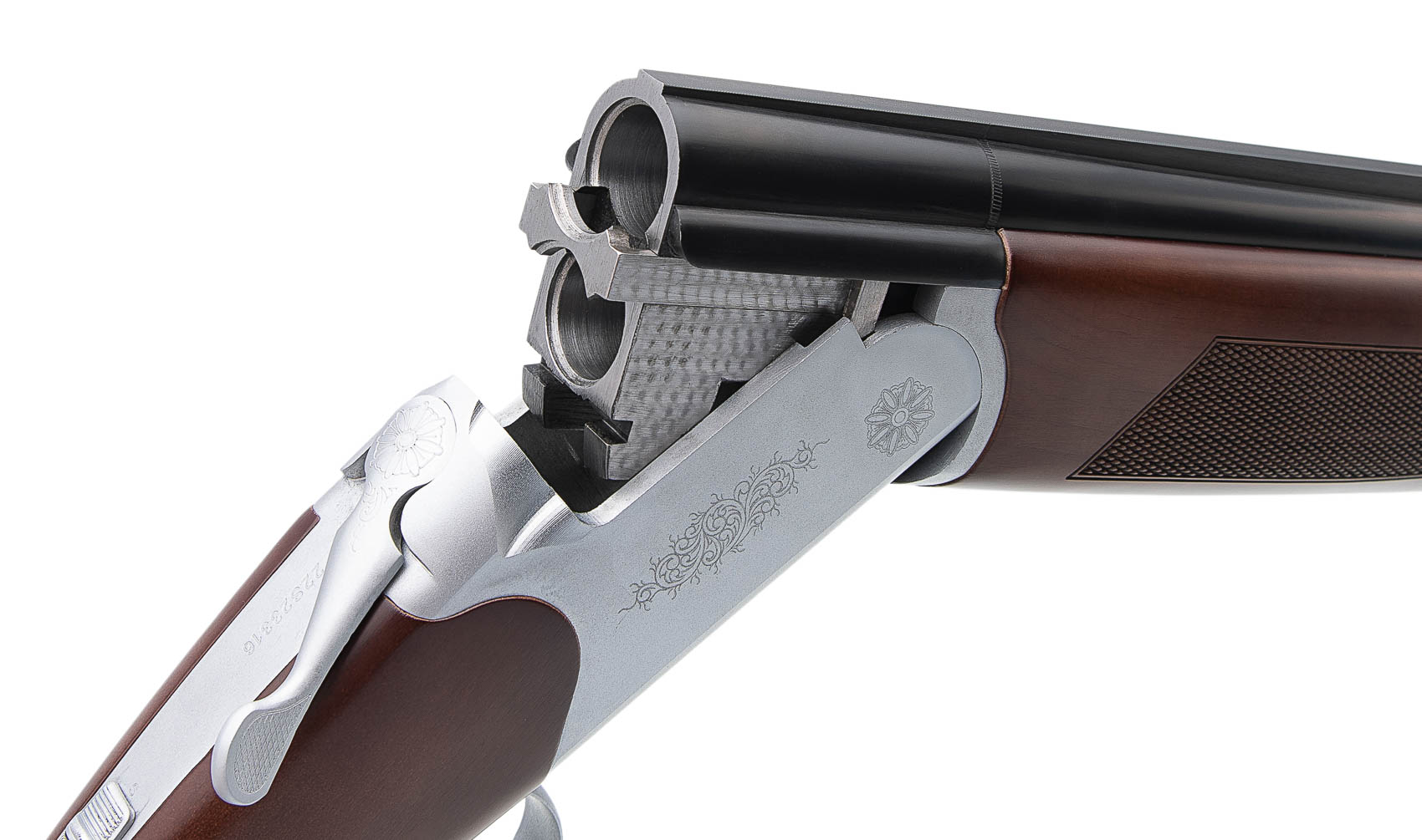 HUGLU HAWK SILVER 12х76 L-710 O/U, 1С, экстрактор, 5 сменных чоков ...