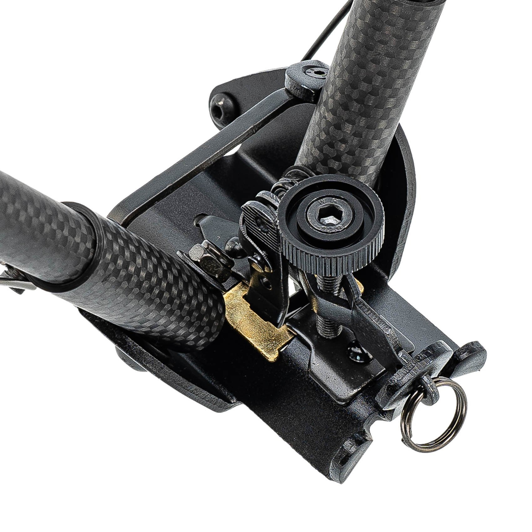 Сошки RSCFP-09 Carbon Fiber 9! +/- Spring Retract Bipod - купить по ...