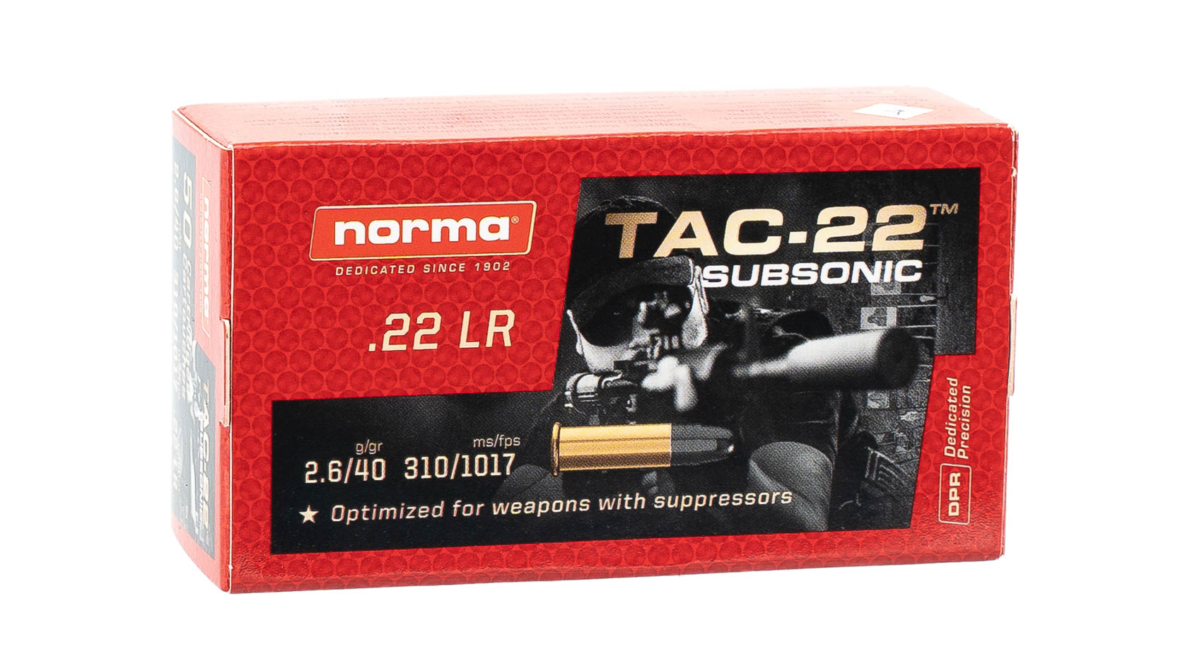 .22 LR NORMA 2,6г 40gr LRN TAC-22 Subsonic - цена 40 руб. в интернет ...