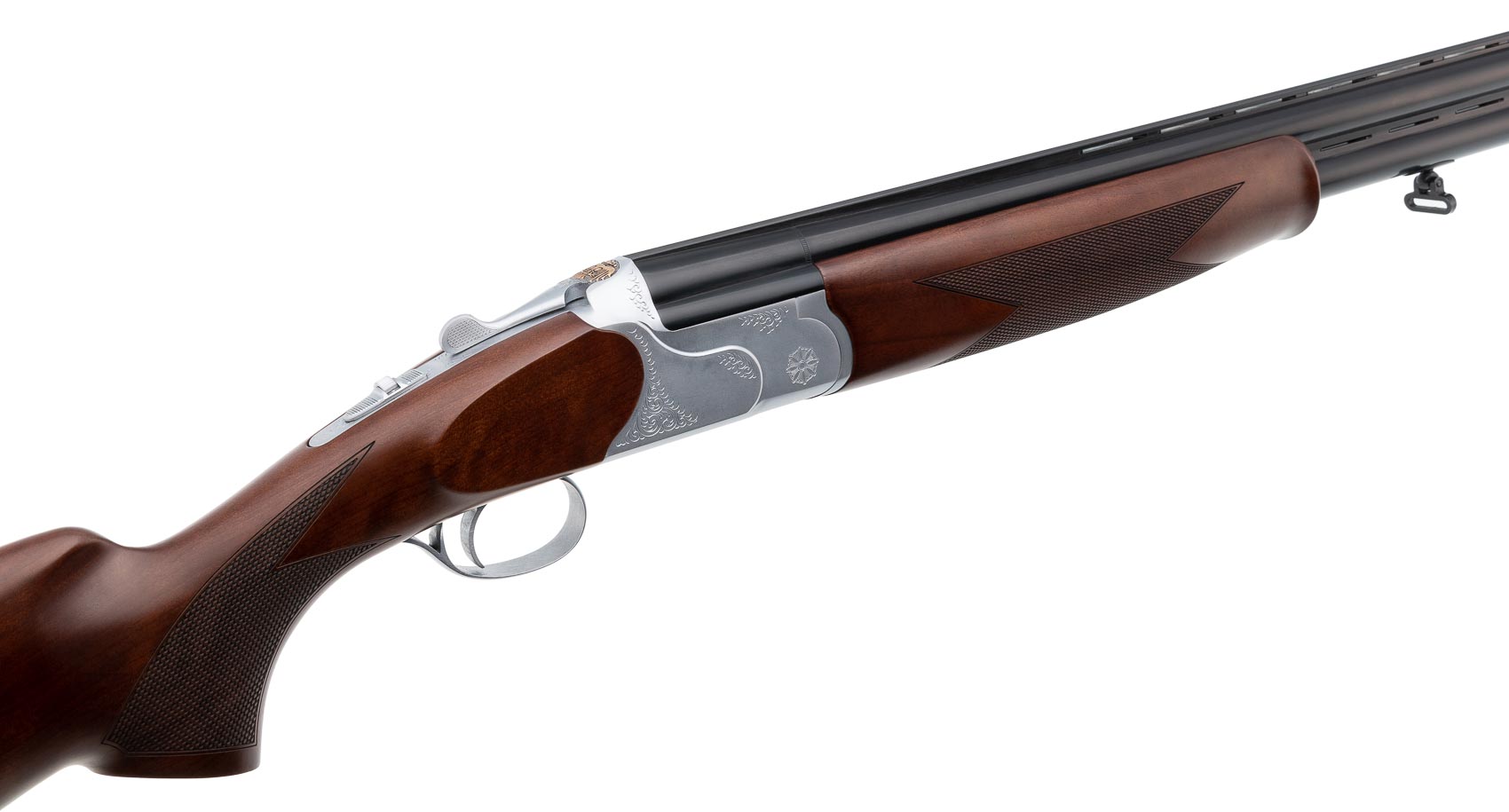 Двуствольное ружье HUGLU 103DE Silver 12х76 L-710, 1С, эжектор ...