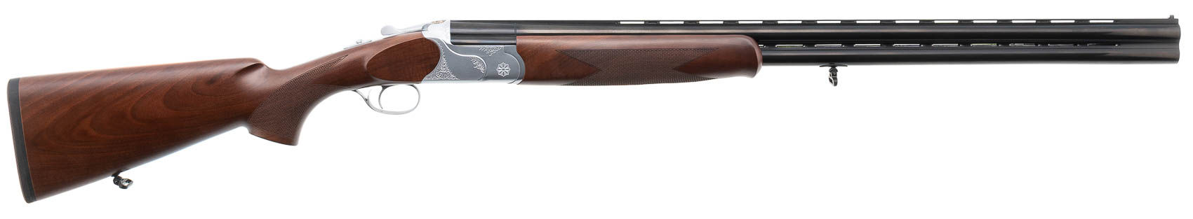 Двуствольное ружье HUGLU 103DE Silver 12х76 L-760, O/U, 1С, эжектор ...